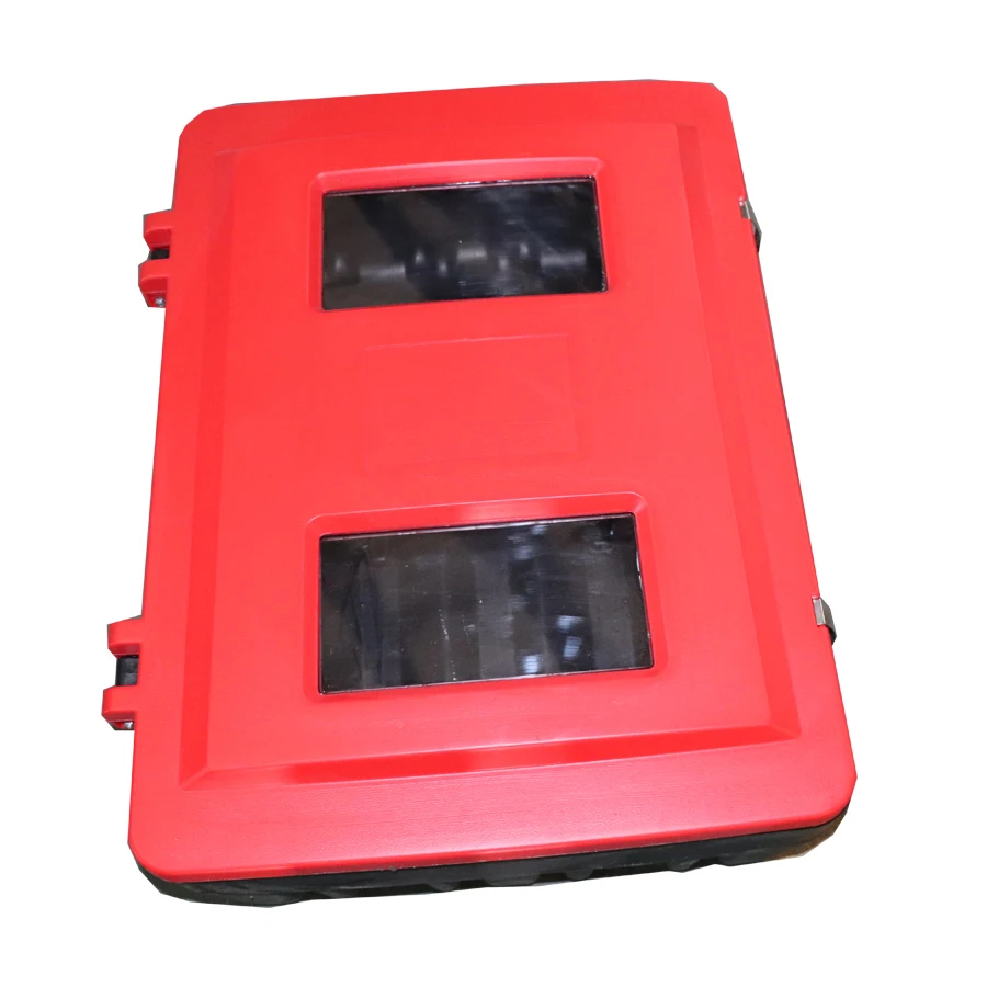 Fire Hose Plastic Pe Cabinet Storage Fire Hose Equipment Red Cabinet ...