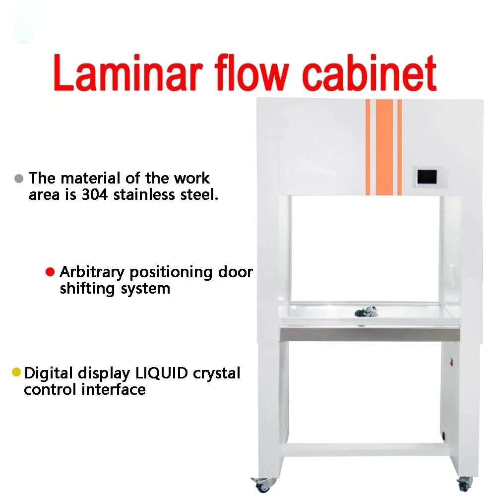 Laboratory Flow Bench Hood Laminar Flow Clean Bench Horizontal ...