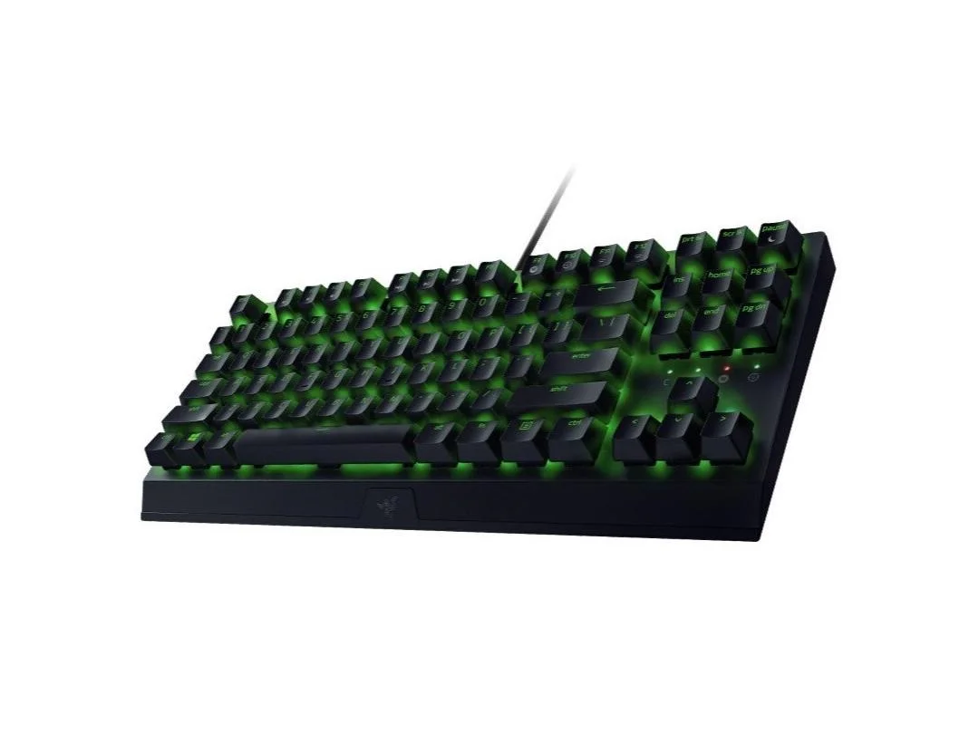 Factory Ra-zer Black Widow Spider X Wire 87 Keys Gaming Keyboard ...