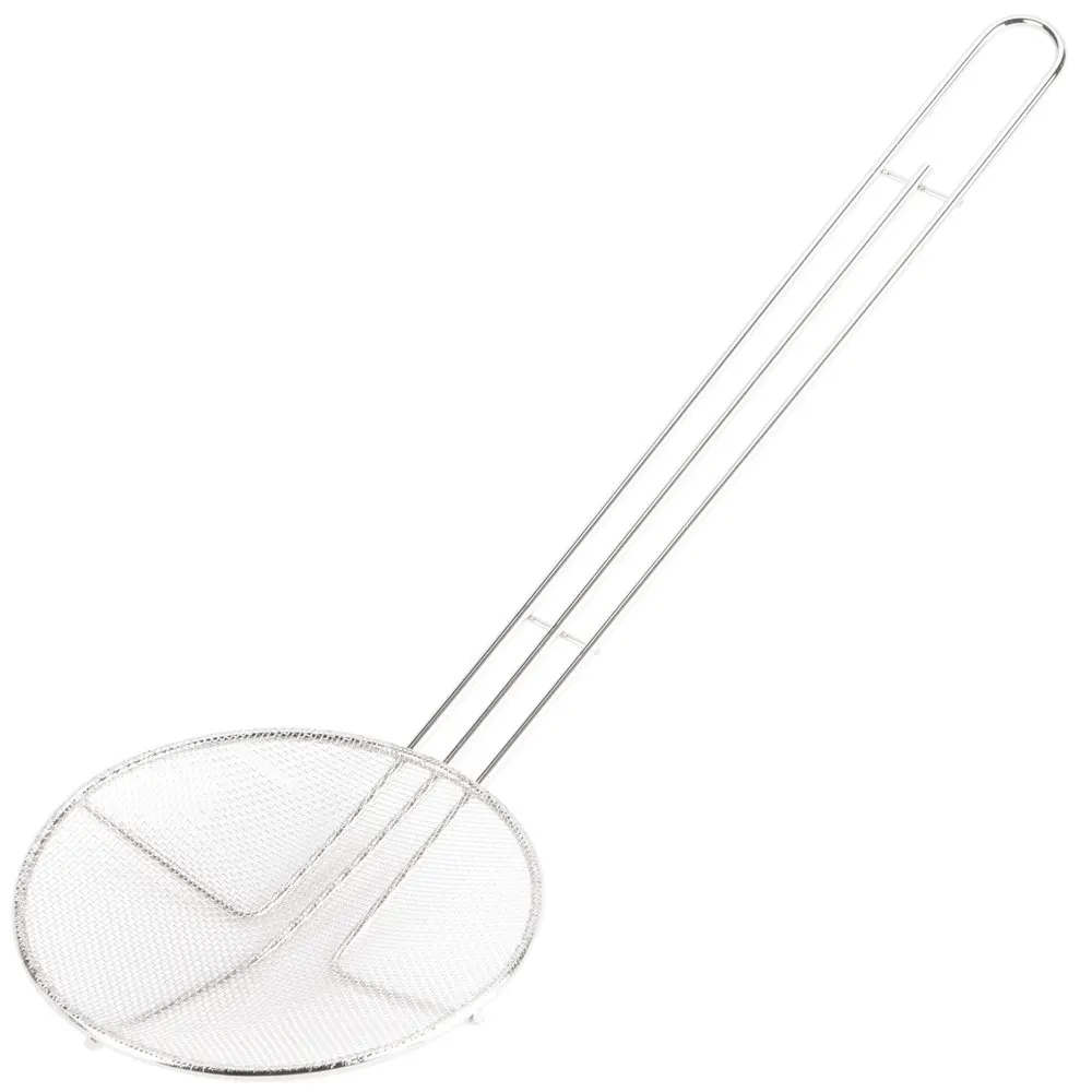 Stainless Steel Kitchen Tools Perforated Skimmer Ladle Spoon with Long ...