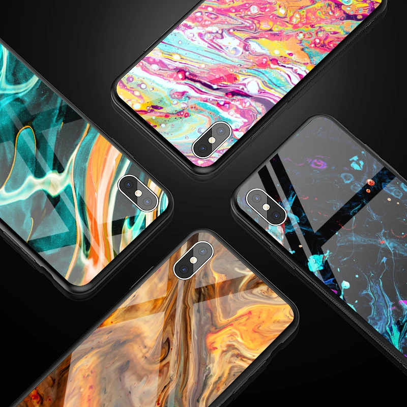 Fashion Universal Fluid Liquid Design Smooth Glass Hard Scratch-proof ...