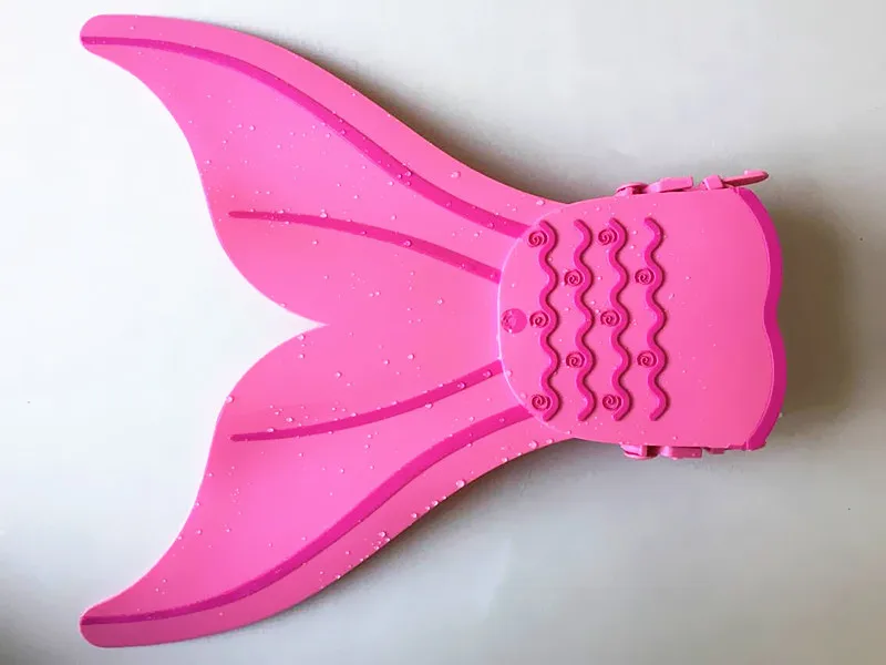 New Little Mermaid Tails And Swimming Fins For Kids,Improved Strap ...