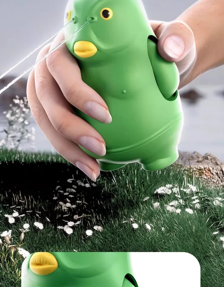 2025 New Green Head Fish Children's Toy Water Gun Mini Plastic Water ...