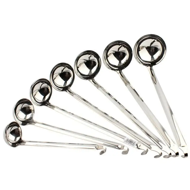 Stainless Steel Ladle Measuring Ladle For Hotel Restaurant Heavy Duty ...