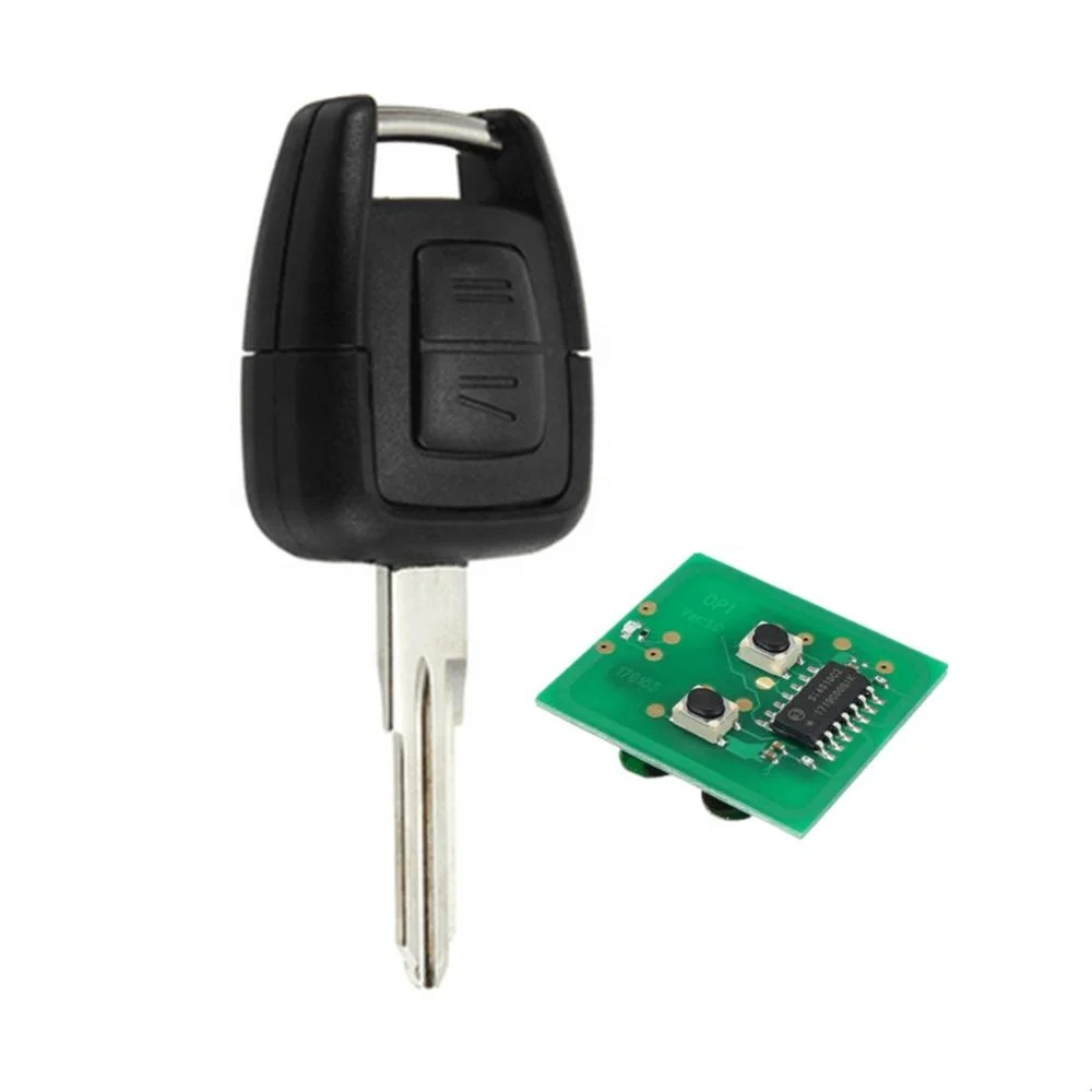 2 Buttons Remote Smart Car Key Cover Case For Vauxhall Opel Astra ...