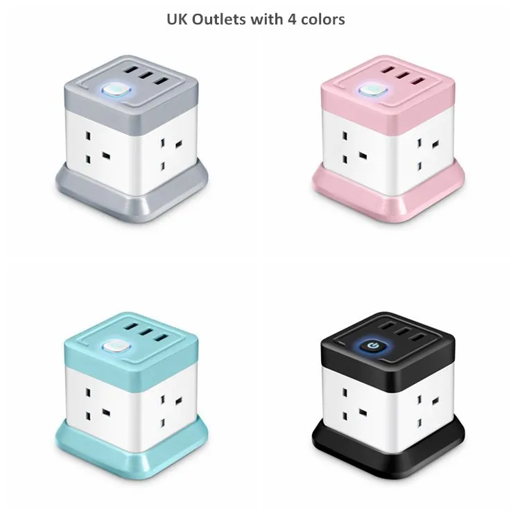 Power Cube Socket - Versatile Extension Cord Solution