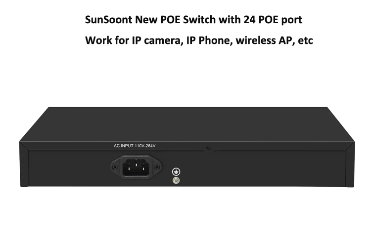 New Type Realtek 1000mbps Network 24 Ports Poe Ethernet Switch With 2 ...