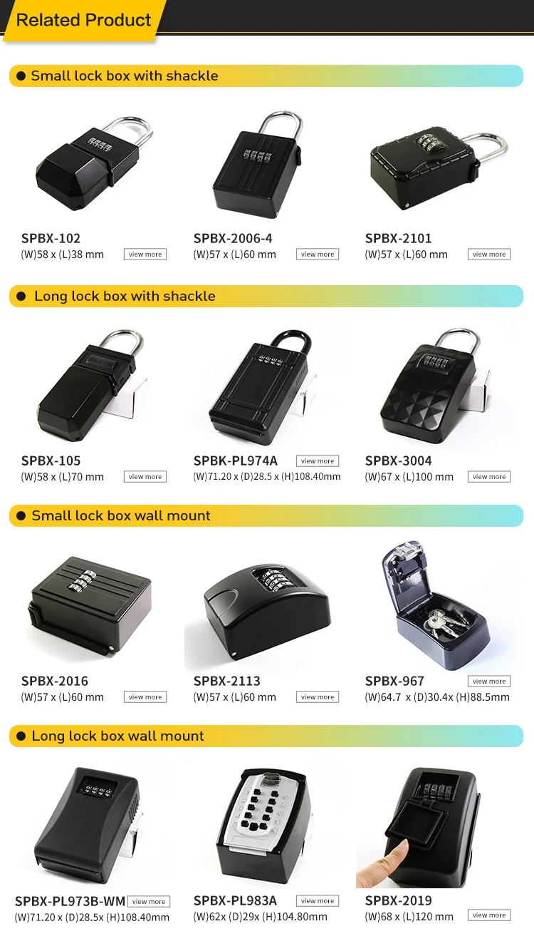Secure Your Spare Car Key with a Lock Box - Small Storage