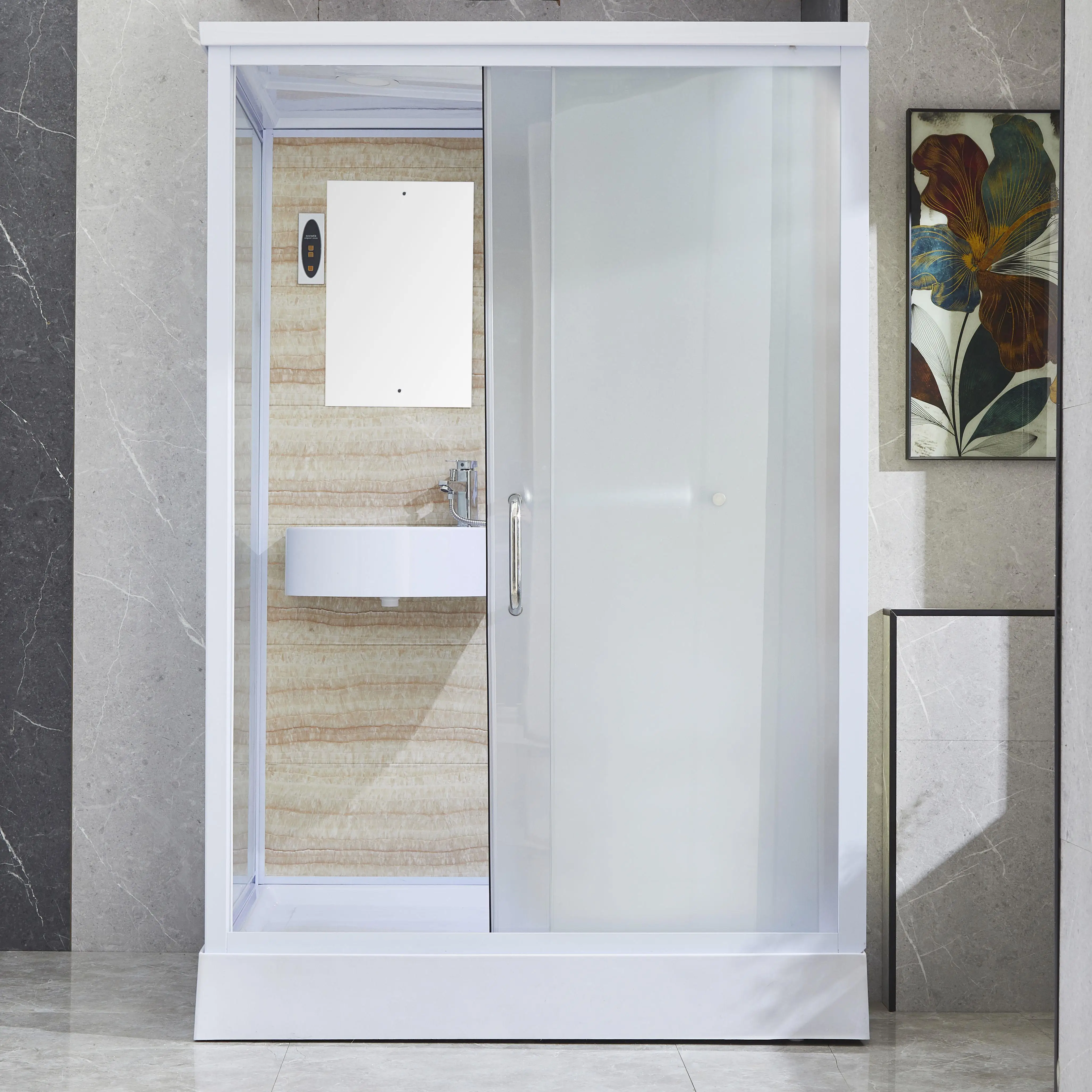 Hospital Hotel Isolation Simple Shower Room Modular Bathroom Integral ...