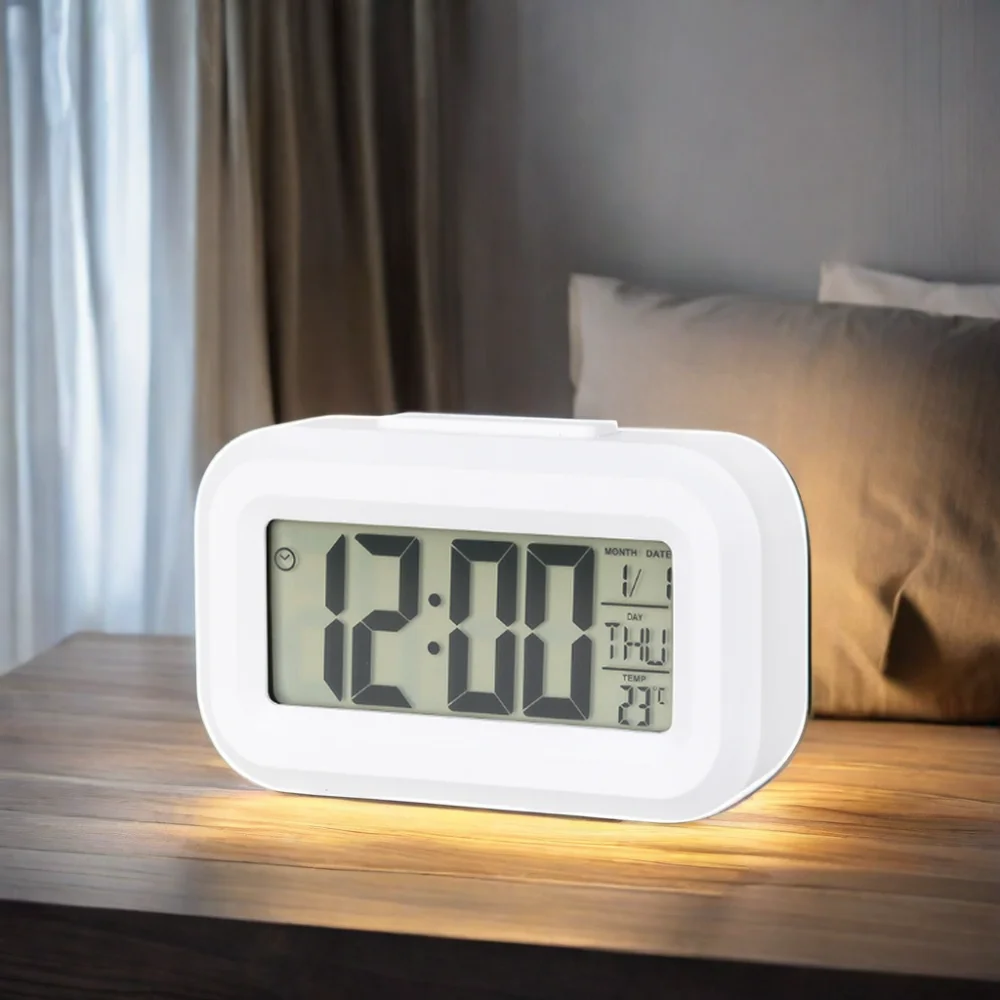2024 Modern Electric Digital & Analog Square Led Clock Hot Selling ...