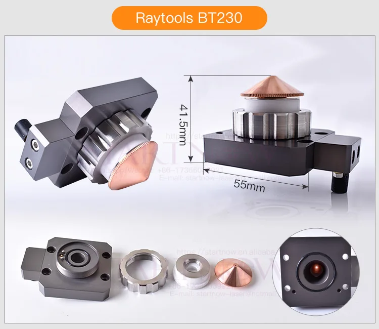 Raytools Bt210s Bt230 Bt240s Bm111 Bm109 Bm112 Fiber Laser Cutting Head ...