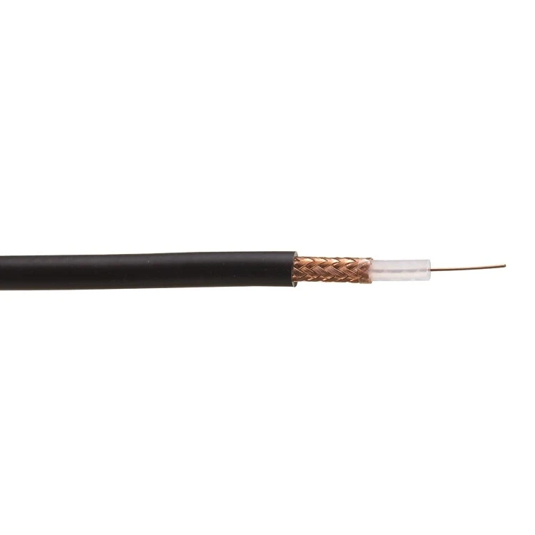 Ct125 75ohm 50% Braid Black Duct Grade To Bs5425 Rohs Coaxial Cable ...