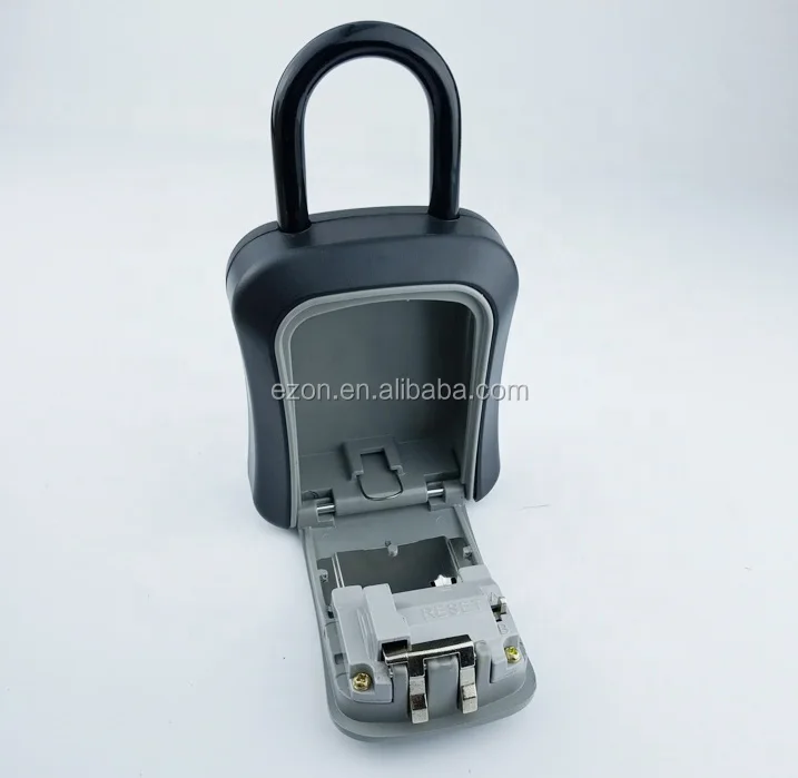 Real Estate Combination Lock Box/wall Mounted Realtor Key Safe Lock Box ...