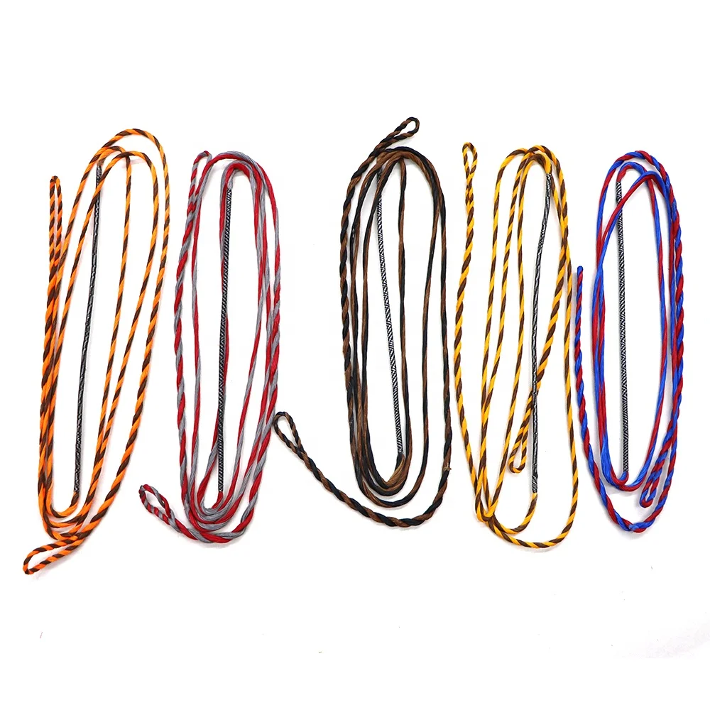 Adjustable Bow String Flemish Twist Bowstring With Pre-Attached Beaver ...