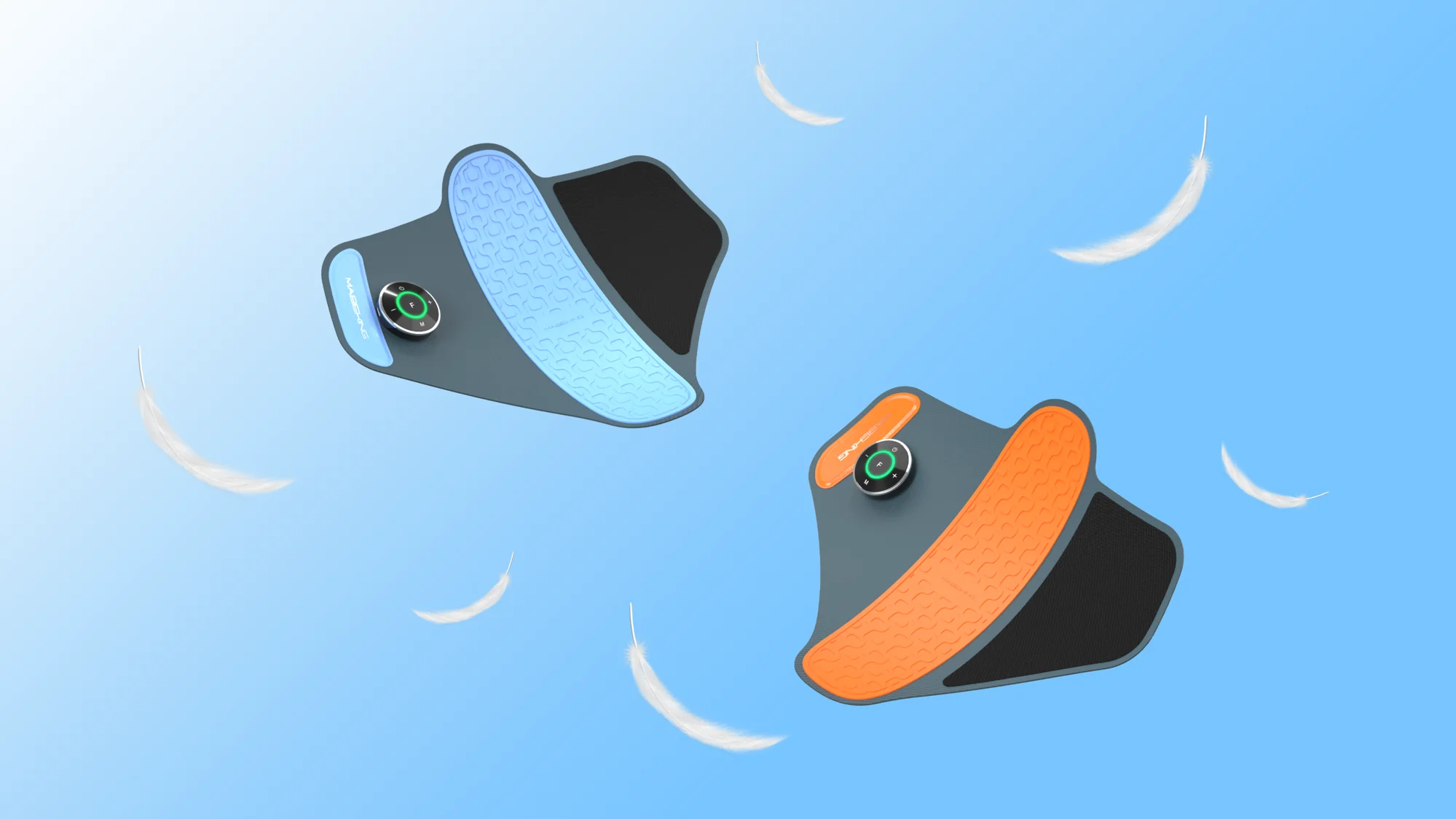 Physiotherapy Electric Vibration Ems Tens Foot Massager Shoes Wearable ...