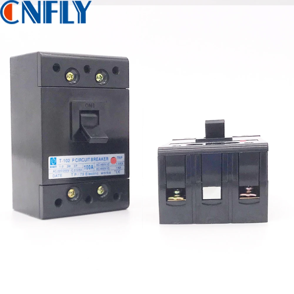 2P 3P 30A 40A 50A 60A 100A Moulded Case Circuit breaker MCCB, View 60A ...