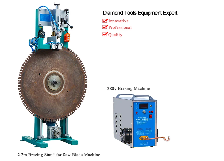 Brazing Machine For Diamond Circular Saw Blade Segments - Buy Brazing ...