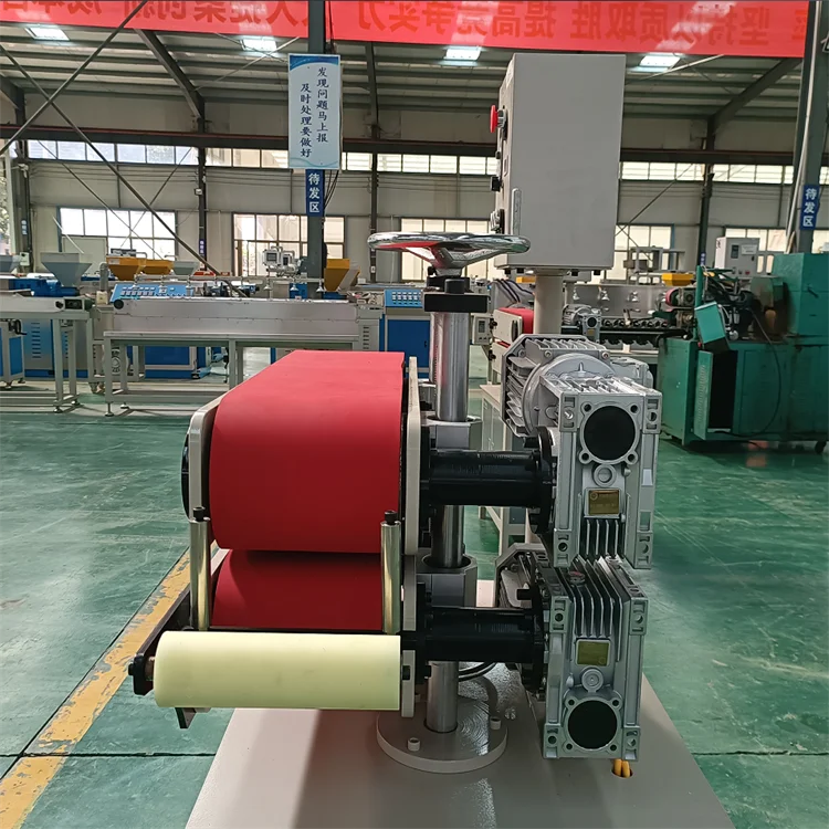 Auxiliary Units Caterpillar Belt Haul Off Machine For Pvc Pipe - Buy ...