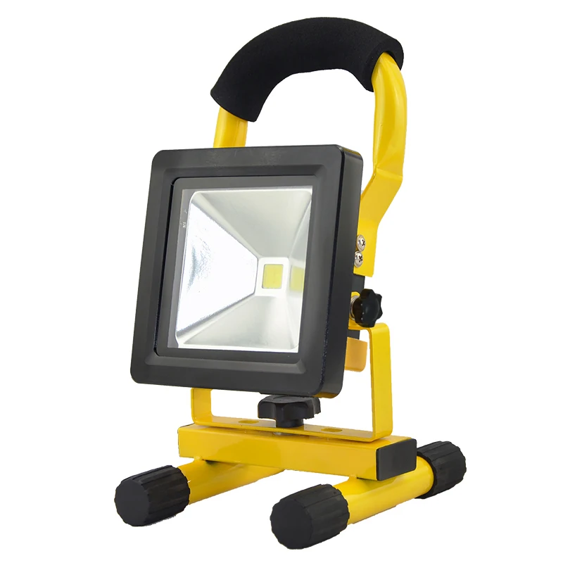 Waterproof Emergency Rechargeable LED Flood Light - 10W to 50W