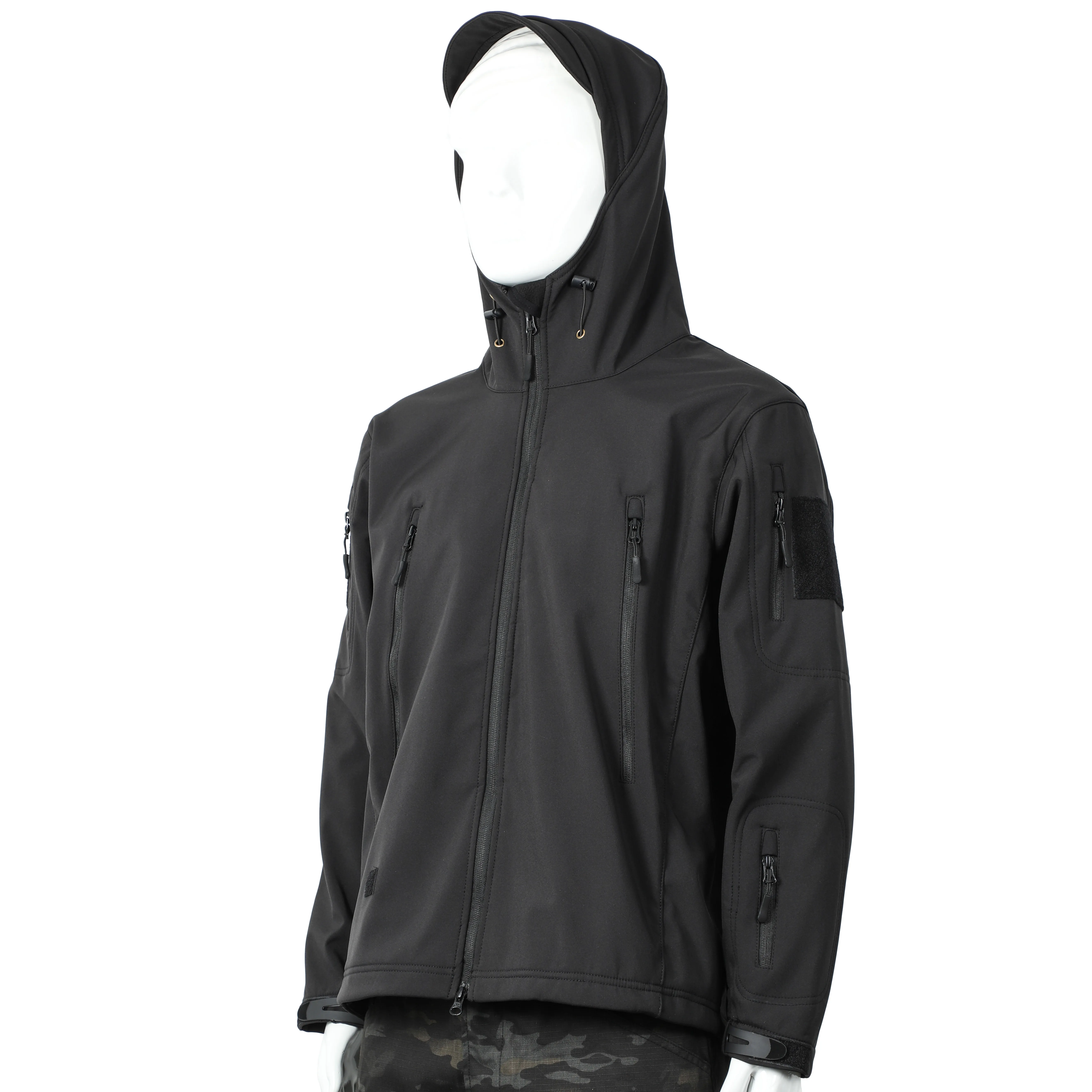 Shark Skin Tactical Jacket XL Casual Style Cotton Filling Soft Shell ...