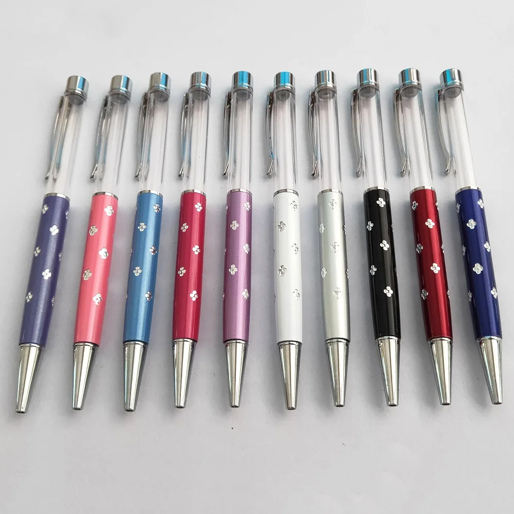 Japan Innovative Gold Foil Oil Liquid Ball Pen DIY Pen