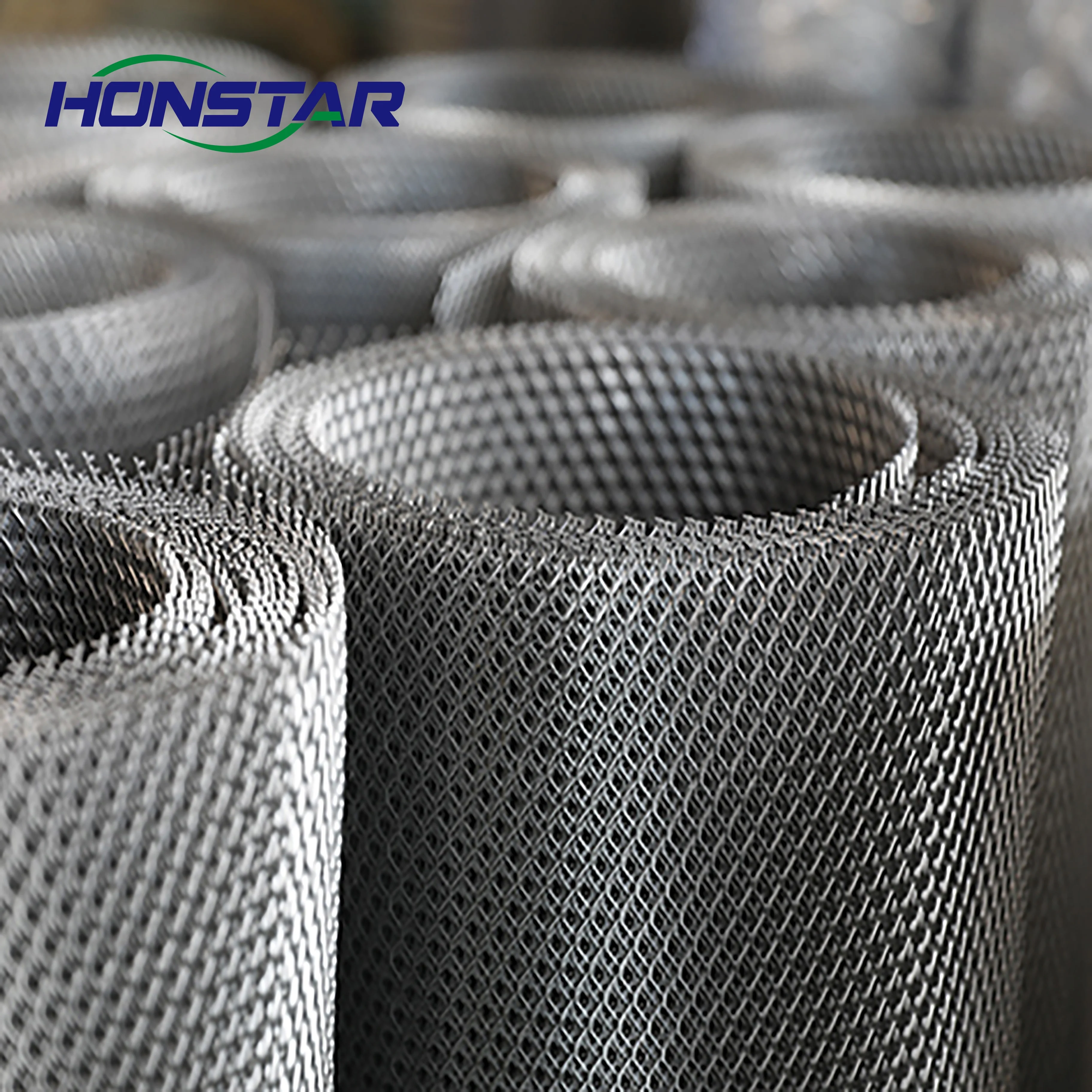 Metal Mesh Thickness 0.6/0.65/0.7/0.8mm Galvanized Expansion Mesh Hole ...