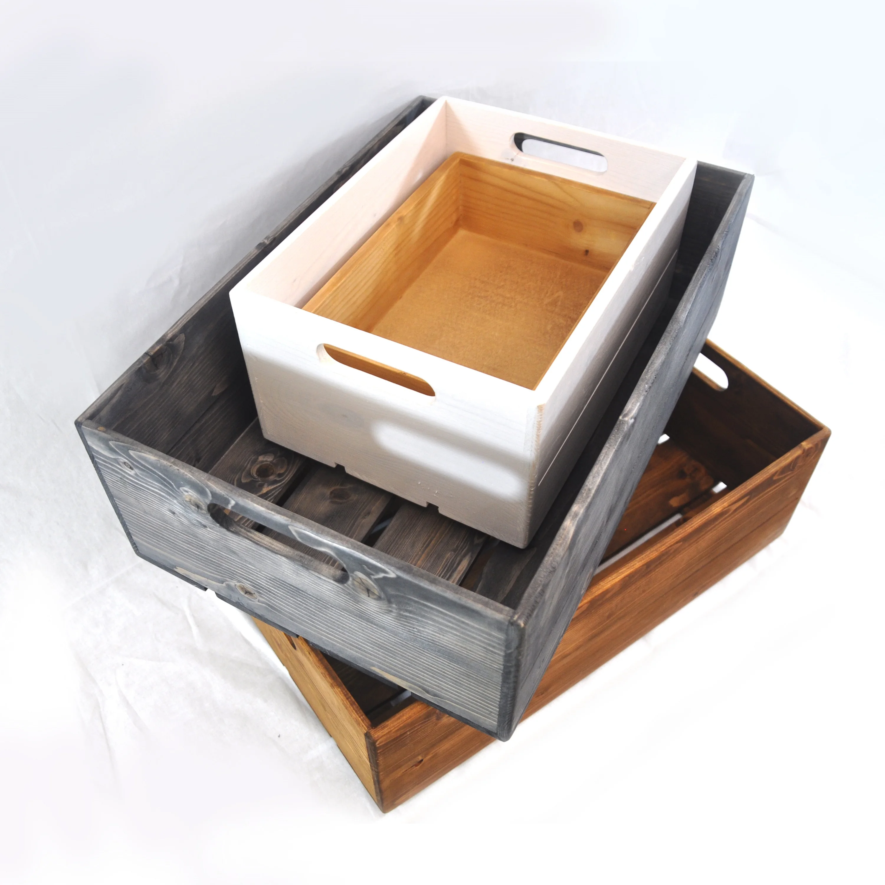 2020 Premium Quality Dovetail Design Discrete Wood Storage Box With ...