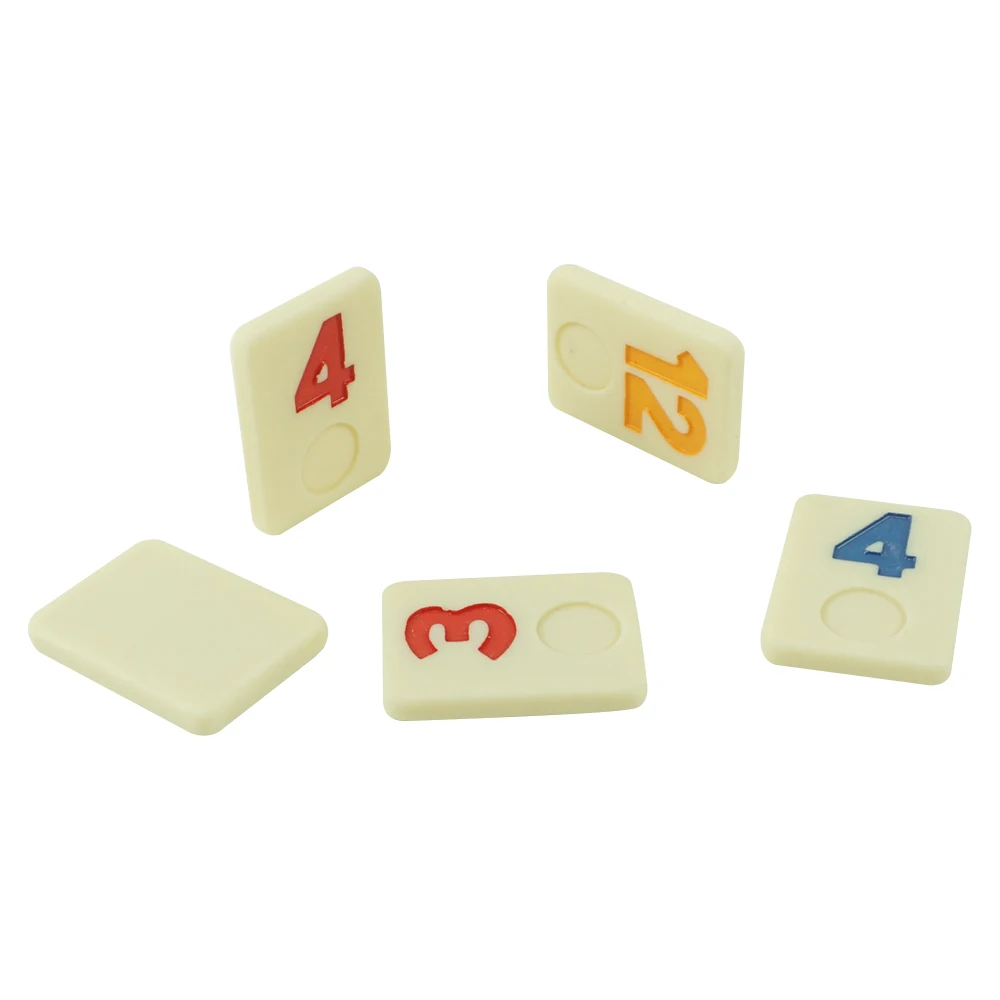 Mahjong Rummy Game - Eco-Friendly Rummy Tiles Set