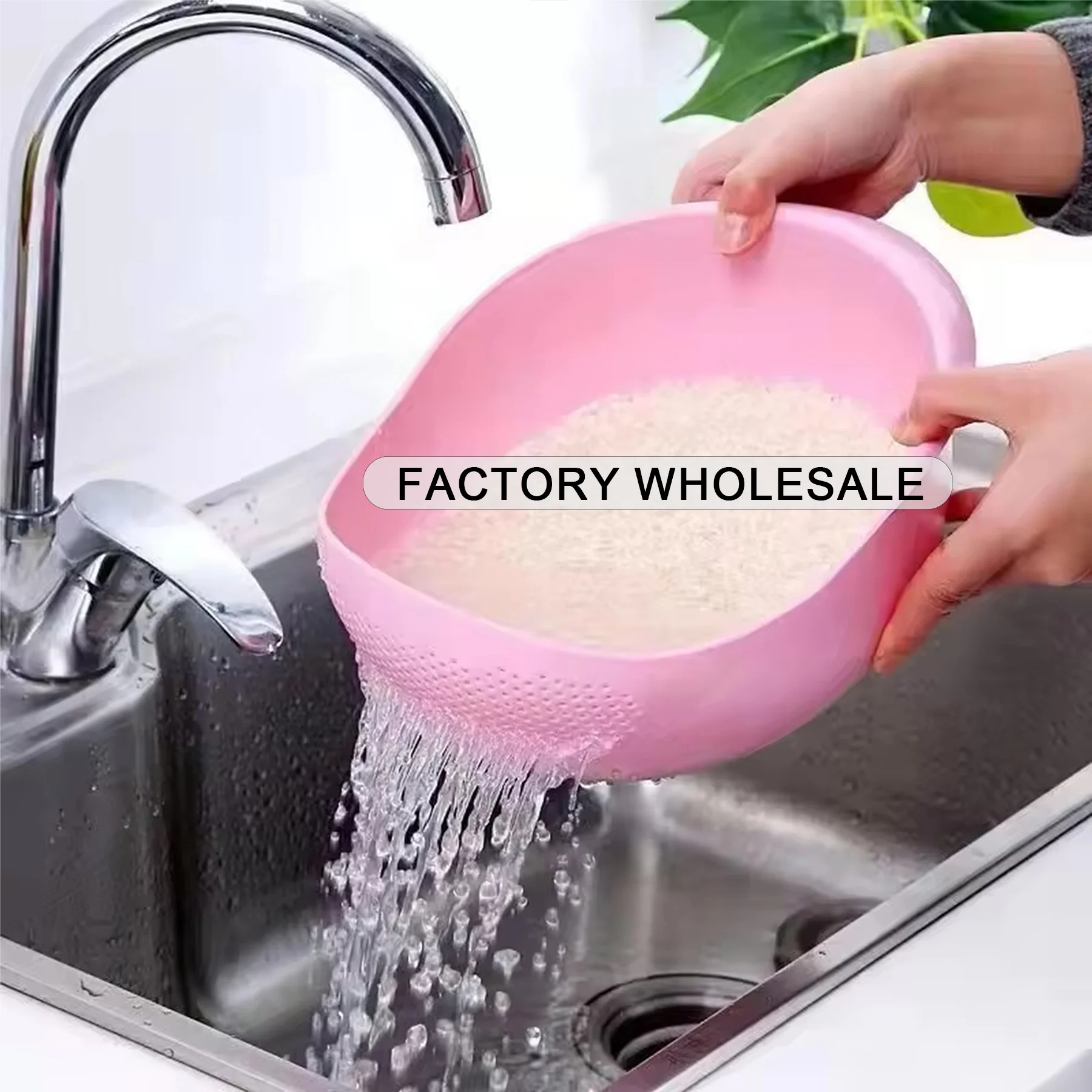 Rice Washing Strainer Filter Basket - Eco-Friendly Kitchen Tool