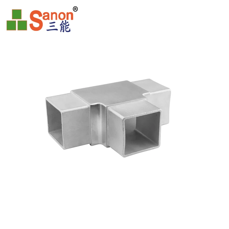 90 Degree Steel Pipe Fitting Square Elbow Stainless Flush Angle Joiner ...