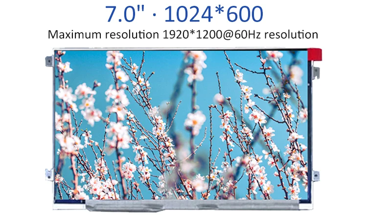 Original 7 Inch Hydis Hv070ws1-105 Tft Lcd Display 1024*600 Lvds To ...