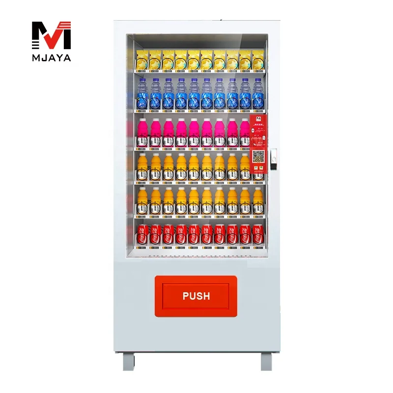 Snacks And Drinks Qr Code Vending Machine - Buy Food Vending Machine ...