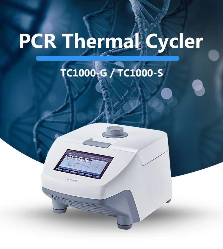 Drawell Tc1000 Pcr Thermal Cycler 96x0.2ml Touch Screen Small Benchtop ...