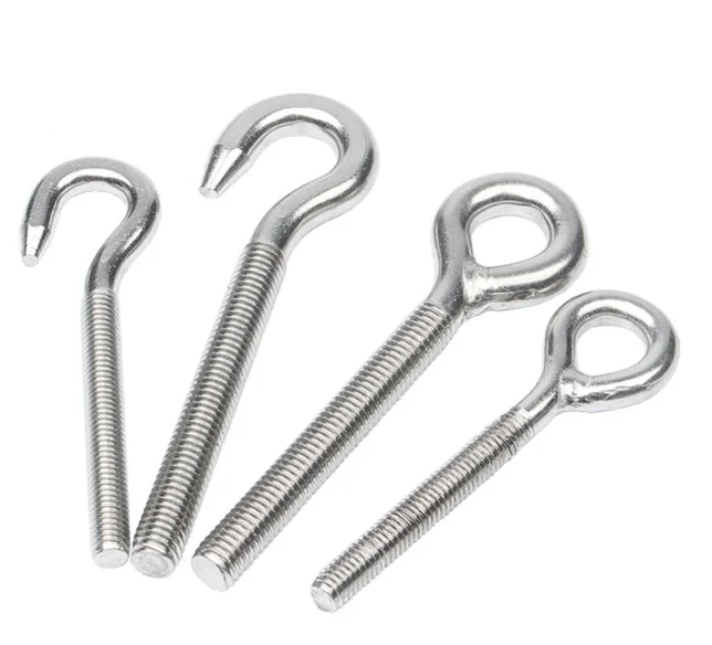 Stainless Steel Sheep Eye Thread Screw - Durable & Versatile