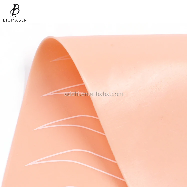 Preshape Soft Silicone Tattoo Practice Skin Sheet Skin For Tattoo ...
