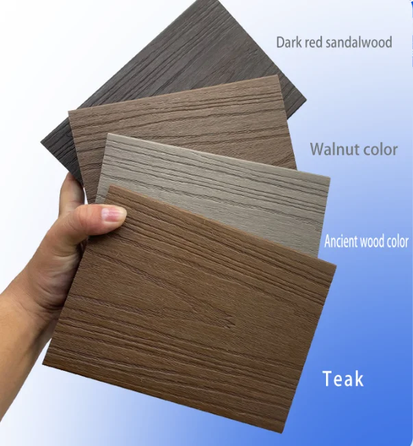 Red Wood Color Composite Lumber Wood Plastic Composite Outdoor Flooring ...