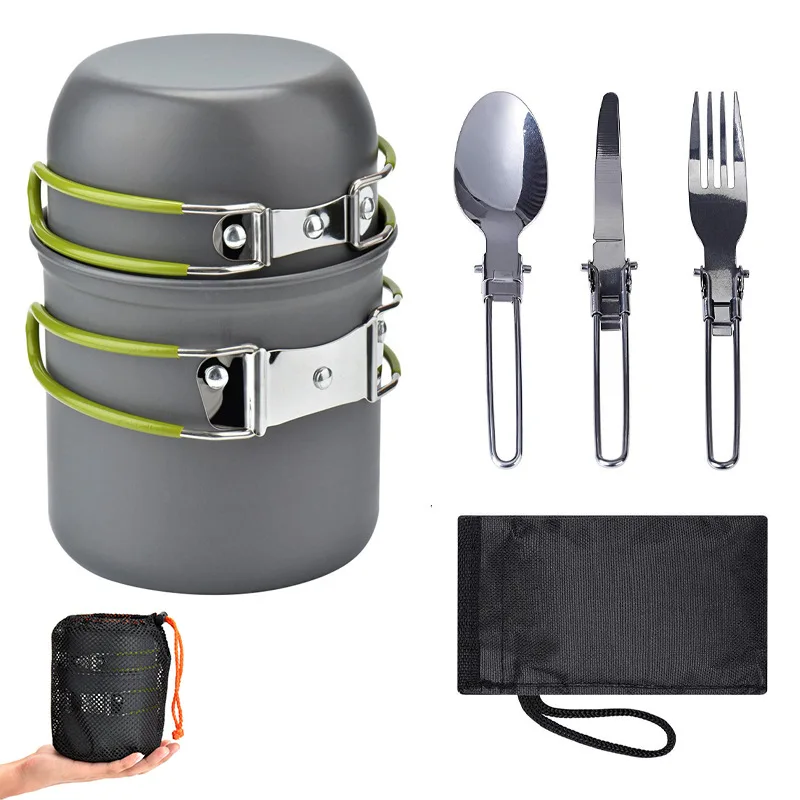 Kongbo Cookware Set - Lightweight and Portable Outdoor Tools