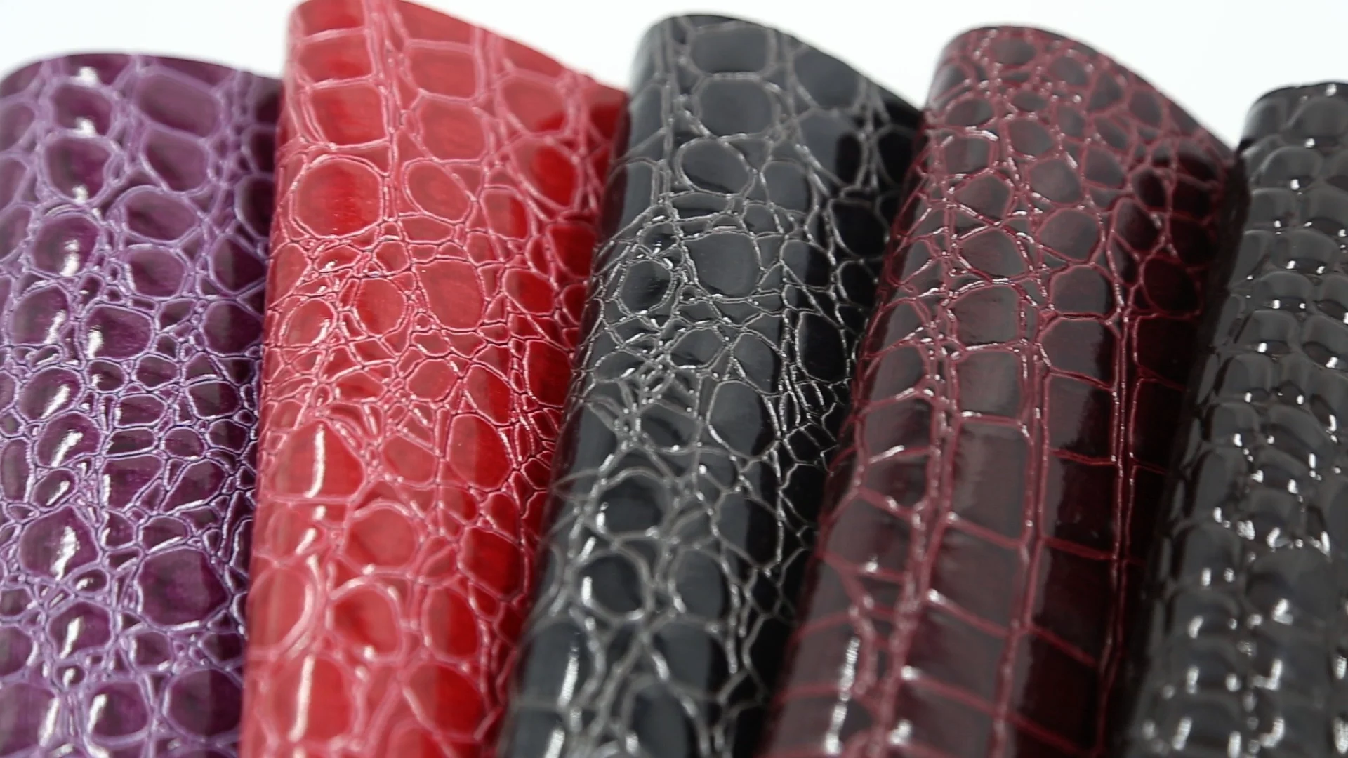 Synthetic Rexine Leather Manufacture Recycled Vinyl Leather Fabric Pu ...