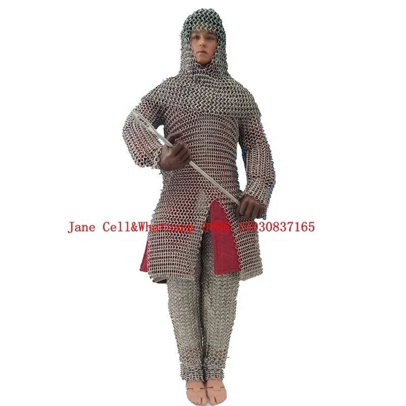 Medieval Chainmail Armor Coif Set| Alibaba.com