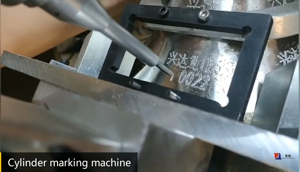 Zixu Portable Dot Peen Pneumatic Liquefied Gas Cylinder Date Marking ...