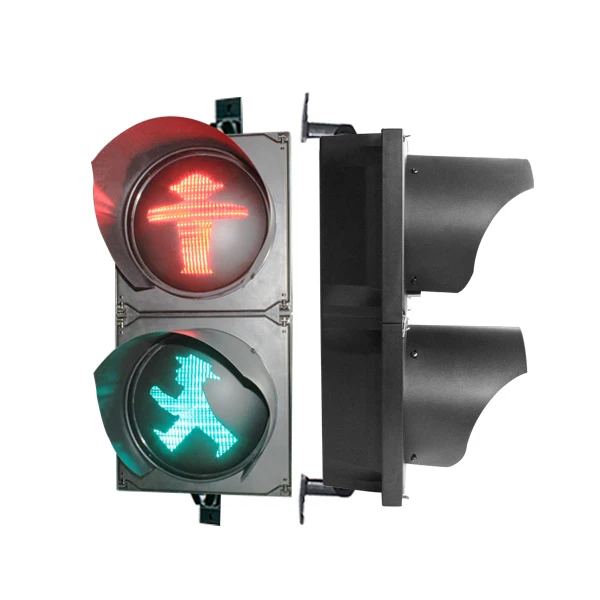 High Quality IP65 Semaforo 200mm 300mm Traffic Light for Crossroads