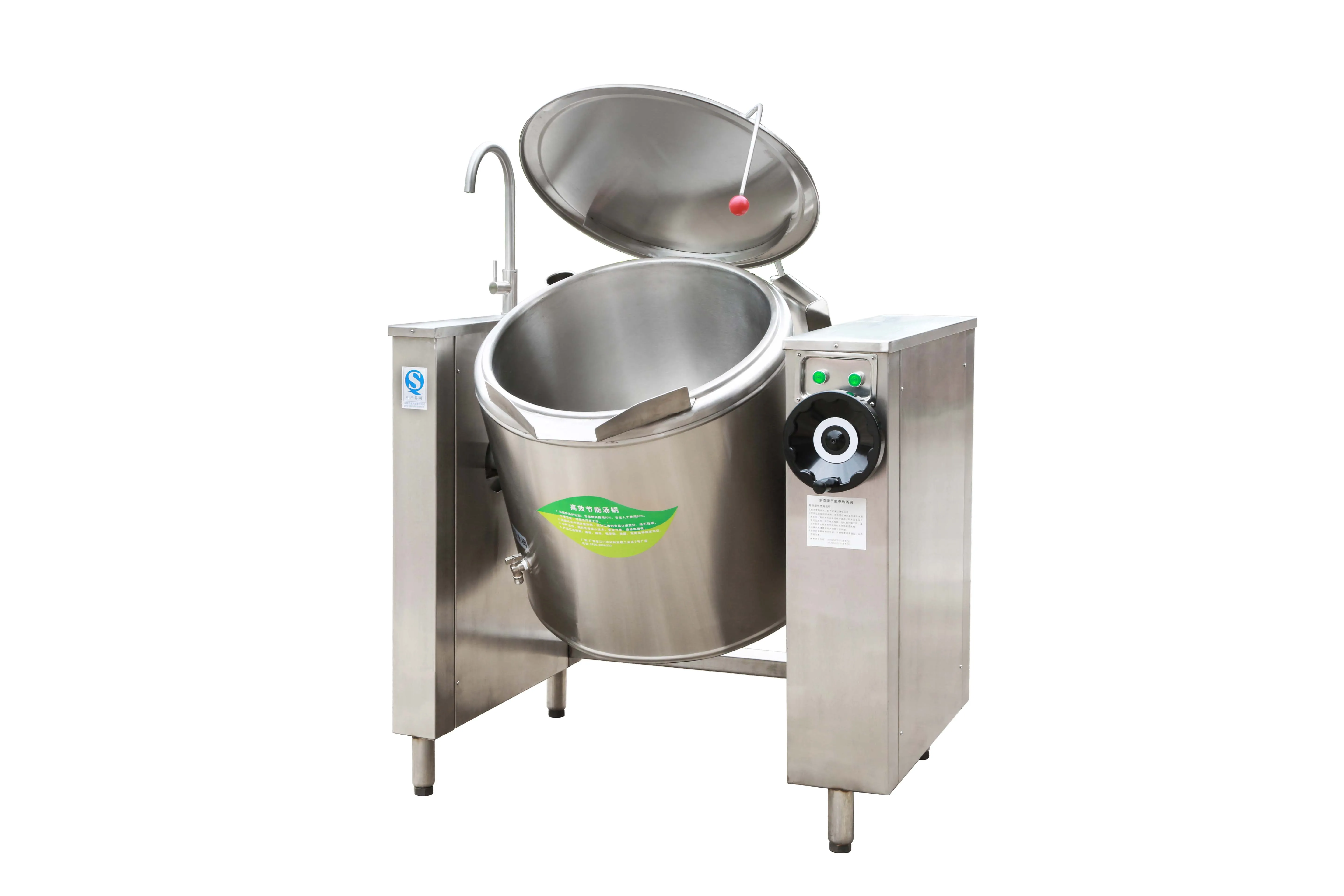 Heat Industrial Gas 500 1000 Liter Oil Electric Jacketed Steam Pan For ...