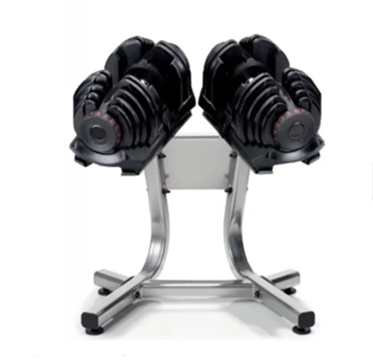 Barradumbles Ejercicio Chrome Dumbell Bar Pesas Ajustables Steel Weight ...