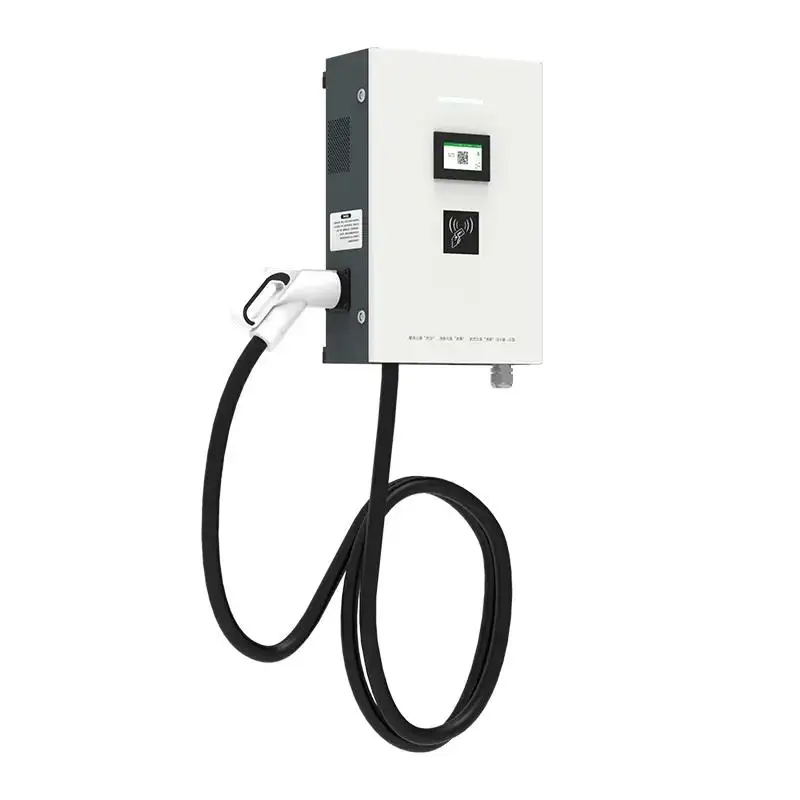 Wifi Rfid Ev Fast Charging Station 380v 20kw Wall-mounted Ccs Chademo Gbt Ev Wall Box Charger ...