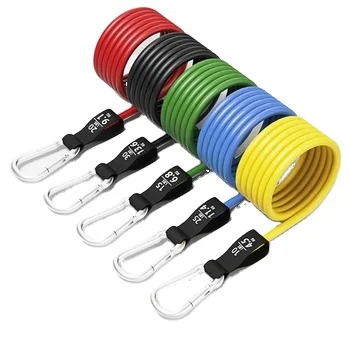 11 Pcs Resistance Bands Set - Elastic Tube Bands for Fitness Training ...