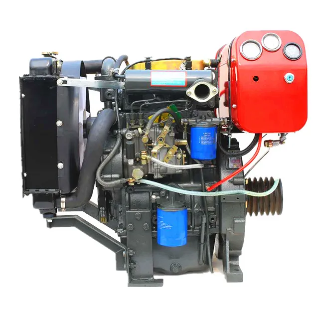 38hp 2 Cylinder Marine Diesel Engine - Buy Marine Diesel Engine 2 ...