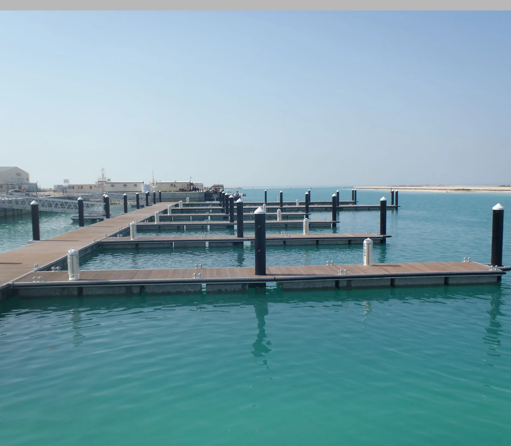 Floating Dock Marine Hdpe Plastic Floating Dock Pontoon System - Buy ...