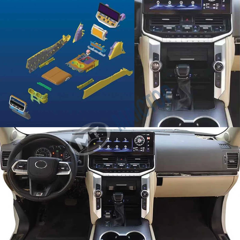 Maictop Car Upgrade Interior Kit for Toyota Land Cruiser LC200 & LC300 ...