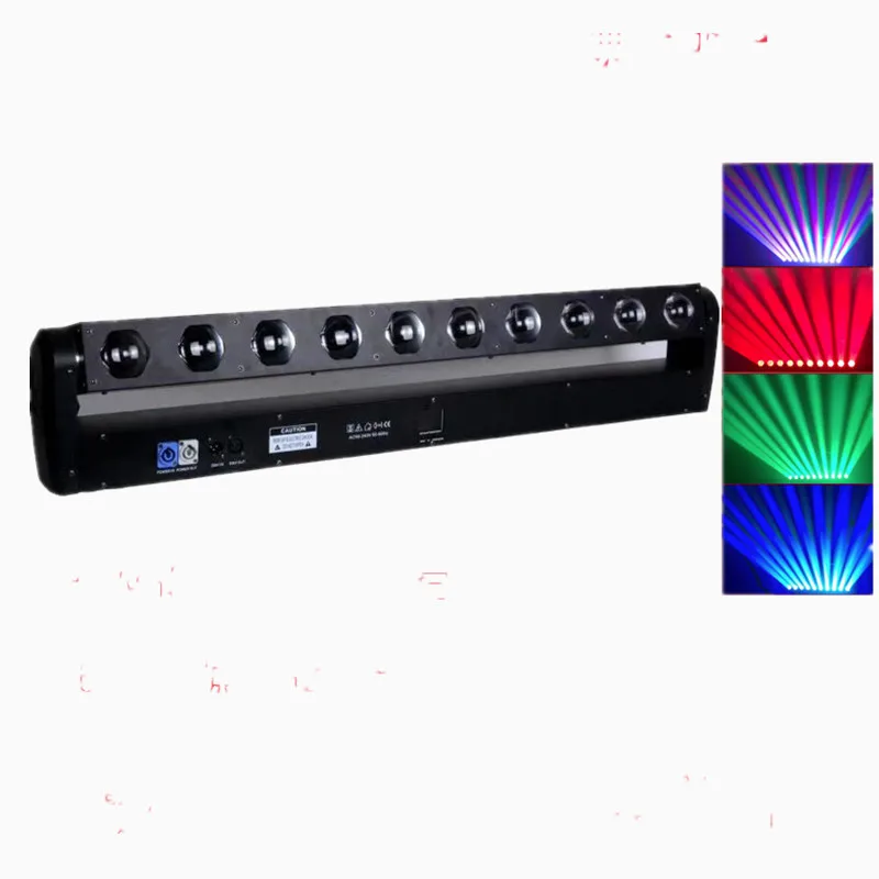 10 Eyes Beam+led Moving Beam Bar Light Projector DMX Stage Lighting