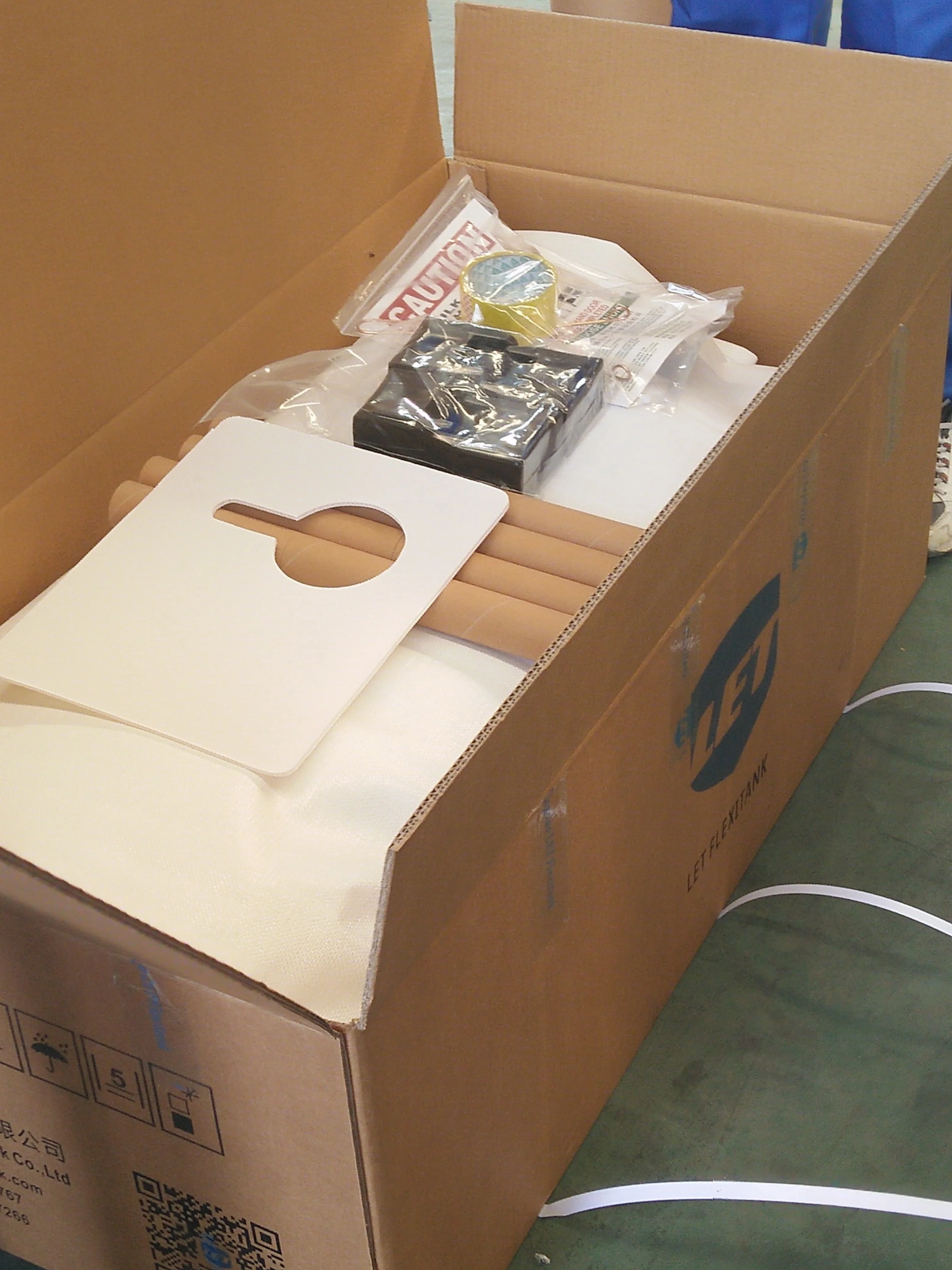 Flexitank for 20ft Container Bulk Liquid Transport - LET20200413